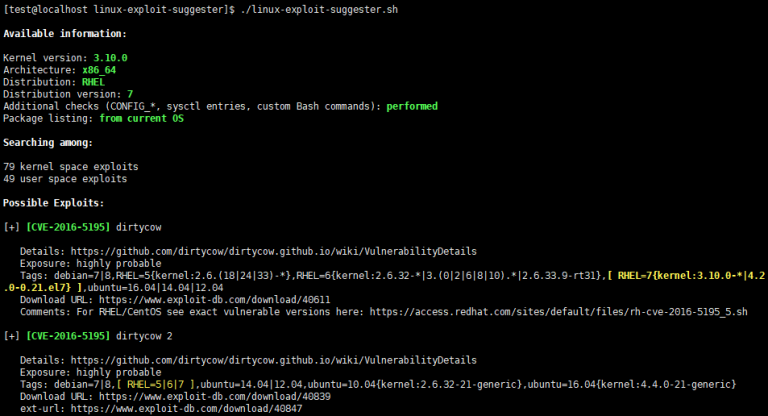 linux_exploit_suggester——Linux提权审计工具 – 赛博网安wiki